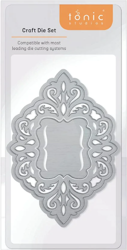 Antique Frame - Tag Die Set | towercrafts