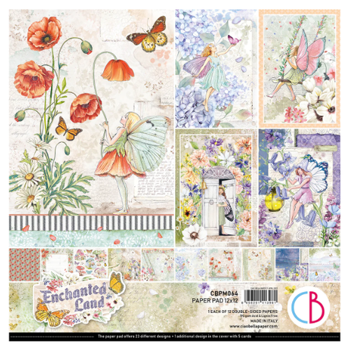 Enchanted Land Paper Pad 12"x12" | towercrafts