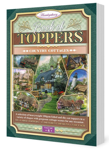 Country Cottages Book of Toppers | towercrafts