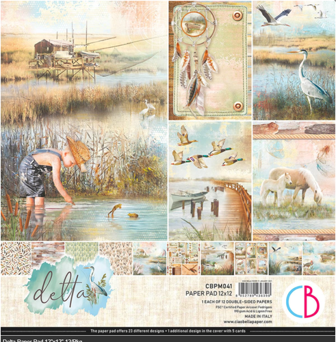 DELTA PAPER PAD 12"X12" 12/PKG | towercrafts