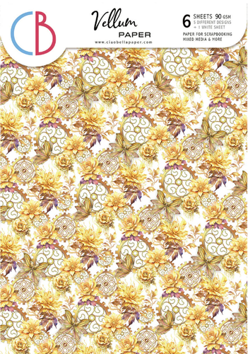 Vellum Ethereal Paper Patterns A4 | towercrafts