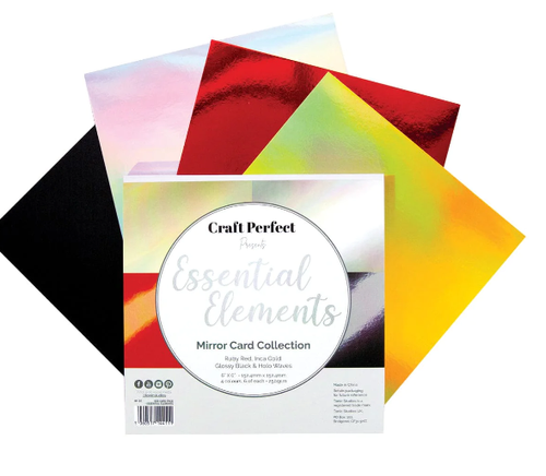 Essential Elements 6x6" Mixed Mirror Cardstock Pad | towercrafts