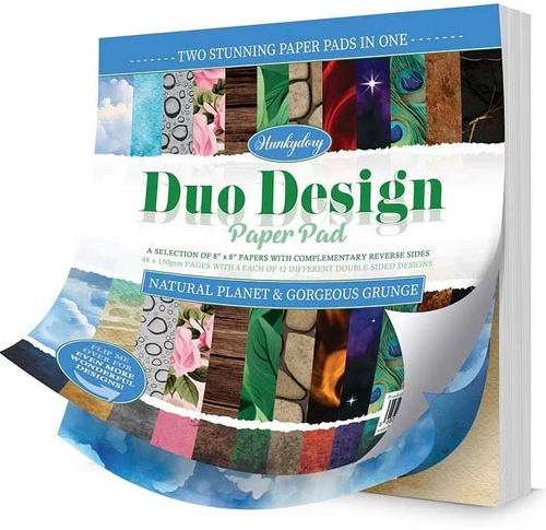 Natural Planet & Gorgeous Grunge Duo Design Paper Pad | towercrafts