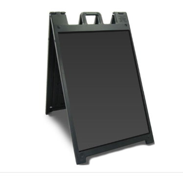 Black Signicade Deluxe A-Frame (Hardware Only) | Tfa Signs