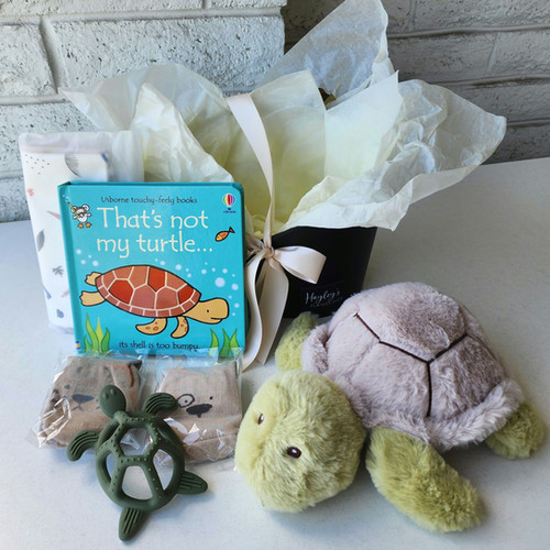 Turtle Baby Gift Hamper | hayleysflowershop