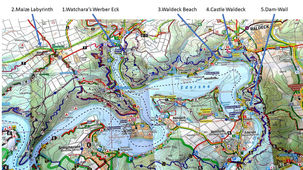 Weekend Travel: Edersee Dam and Waldeck Castle, Germany