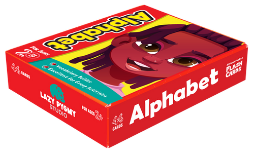 Alphabet Flash Cards (8 x 10) | Lazy Pygmy Studio