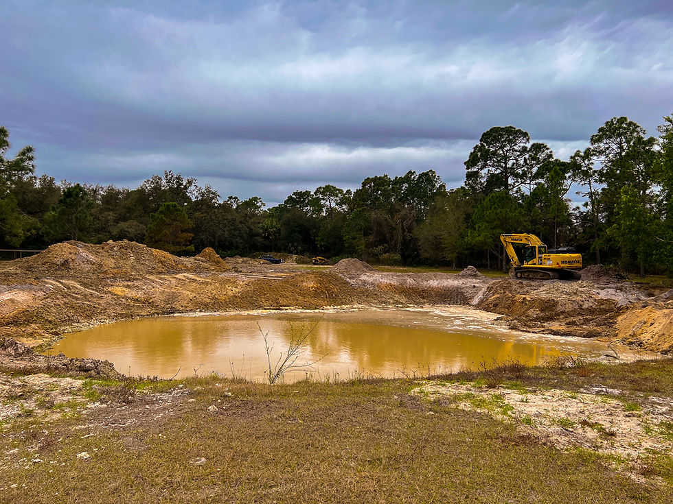 Excavation | WFL Excavation & Grading | Fort Myers