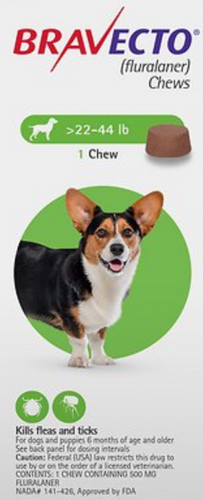 Bravecto 22-44 lbs | Chariton