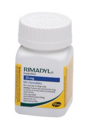 Rimadyl Caplets 25 mg 60 ct | Chariton