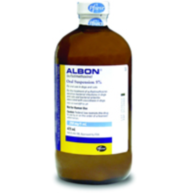 Albon Oral Suspension 16 oz. | Chariton