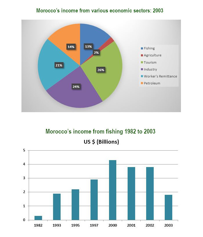 Morocco’s Income from Different Economic Sectors - IELTS Task 1 ...