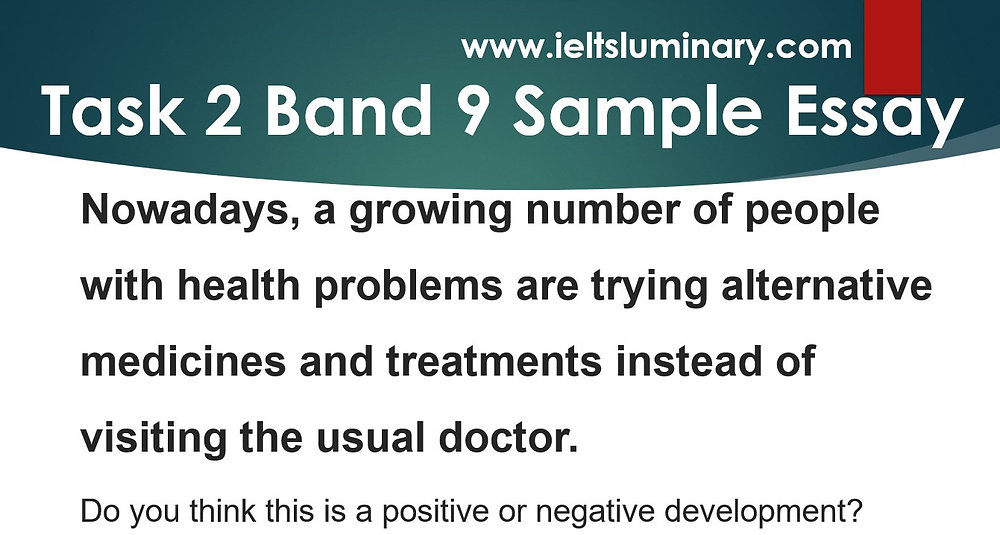 Growing Number of People with Health Problems Are Trying Alternative ...