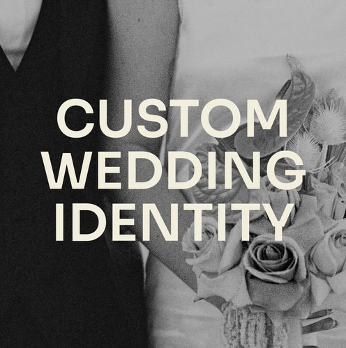 Custom Wedding Identity | Gabi Chestrada