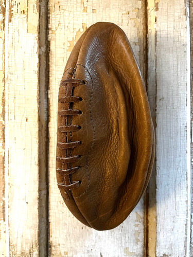 Vintage Semi Deflated leather Football | Dckingswood Site