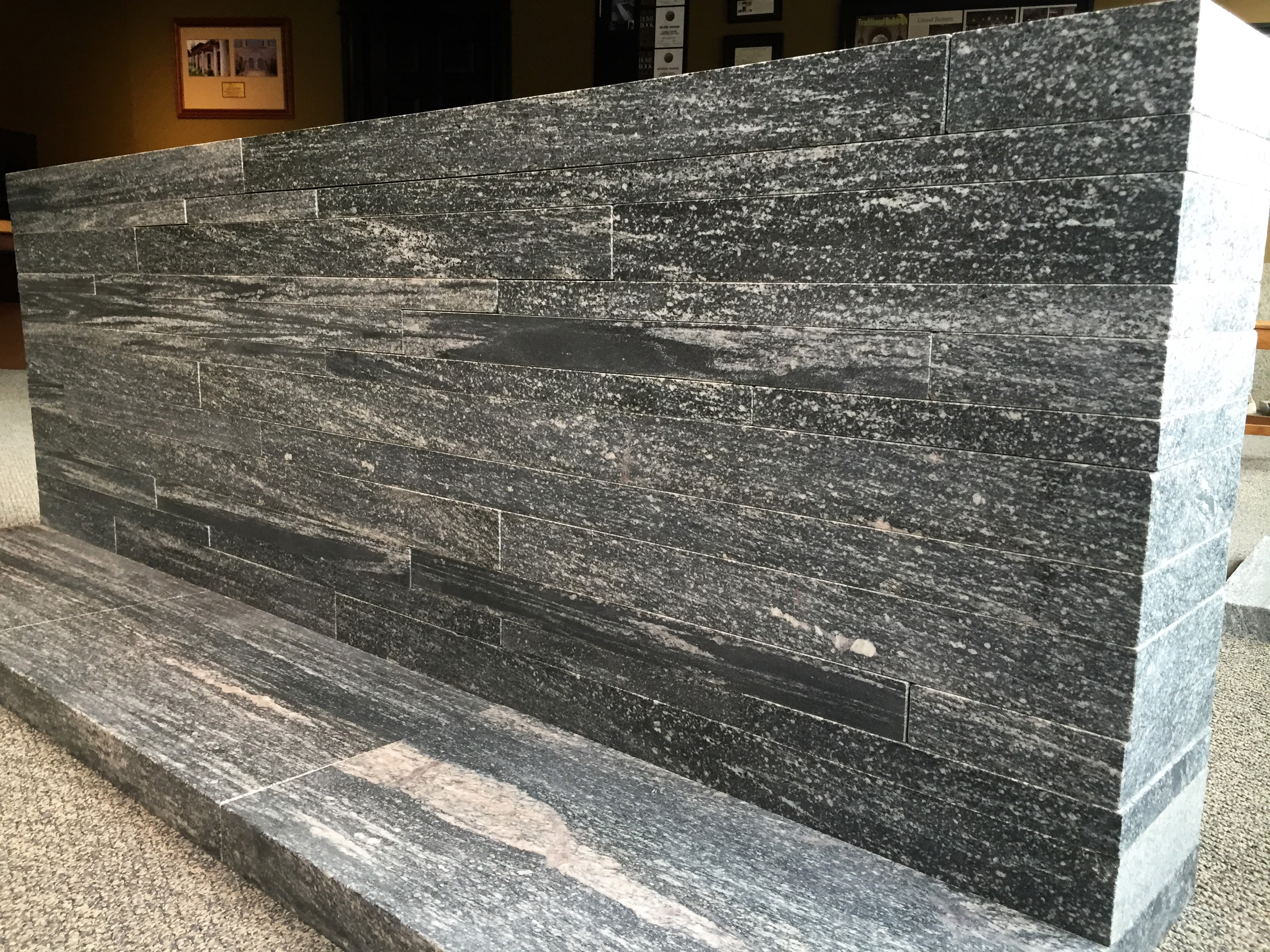 Grey Cosmos Granite | Custom Stone | Rhodes Architectural Stone