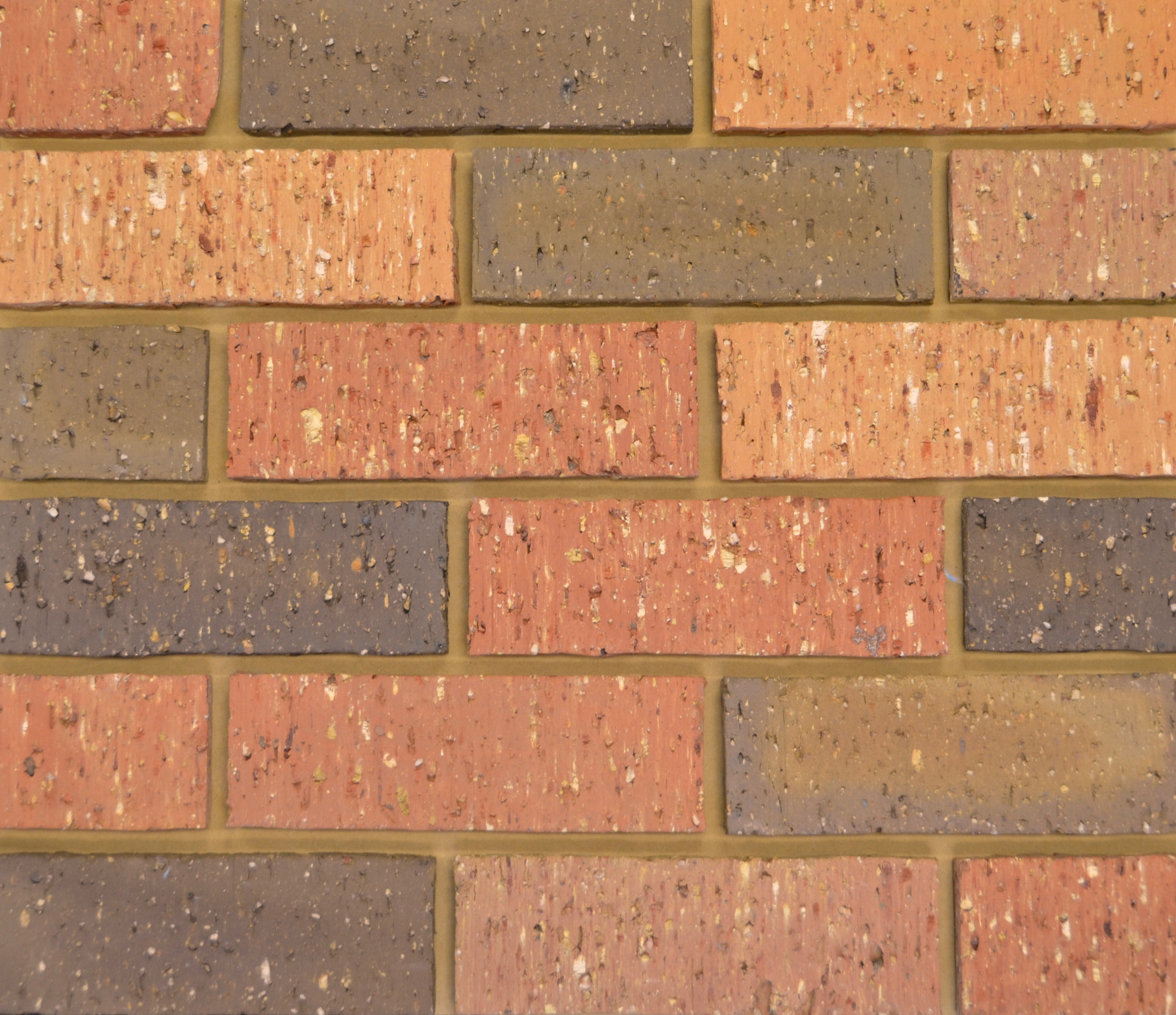 Apricot/Tan Rustic brick paving tiles