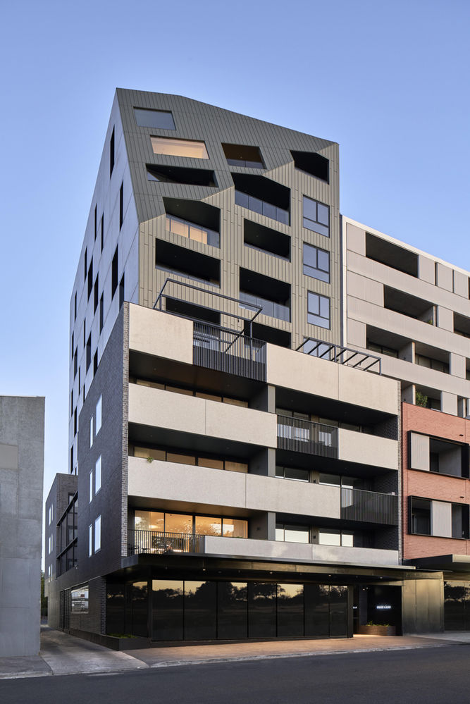 A robust and tactile Brick Inlay podium adds to Park Lane’s raw yet ...