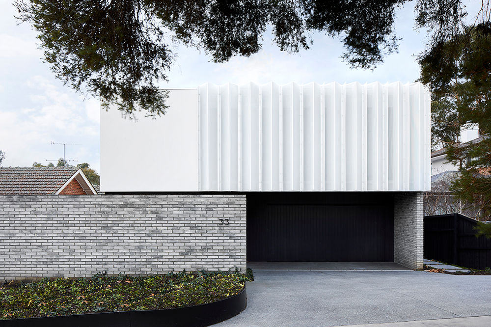 Petersen D91 bricks and custom made screens deliver a remarkable front ...