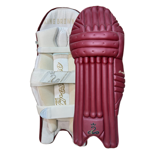 Maroon Batting Pads | Kingbrowncricket