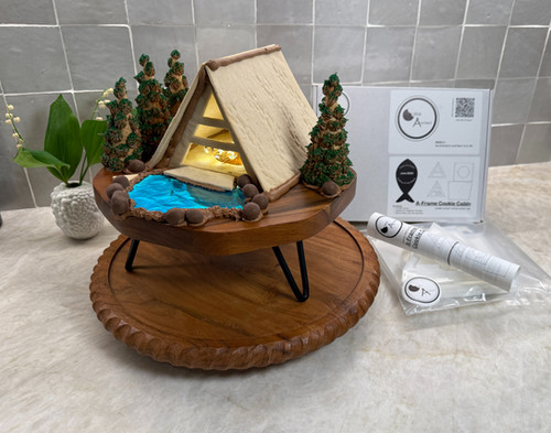 A-Frame Cookie Cabin Cookie House Cookie Cutter Construction Set ...