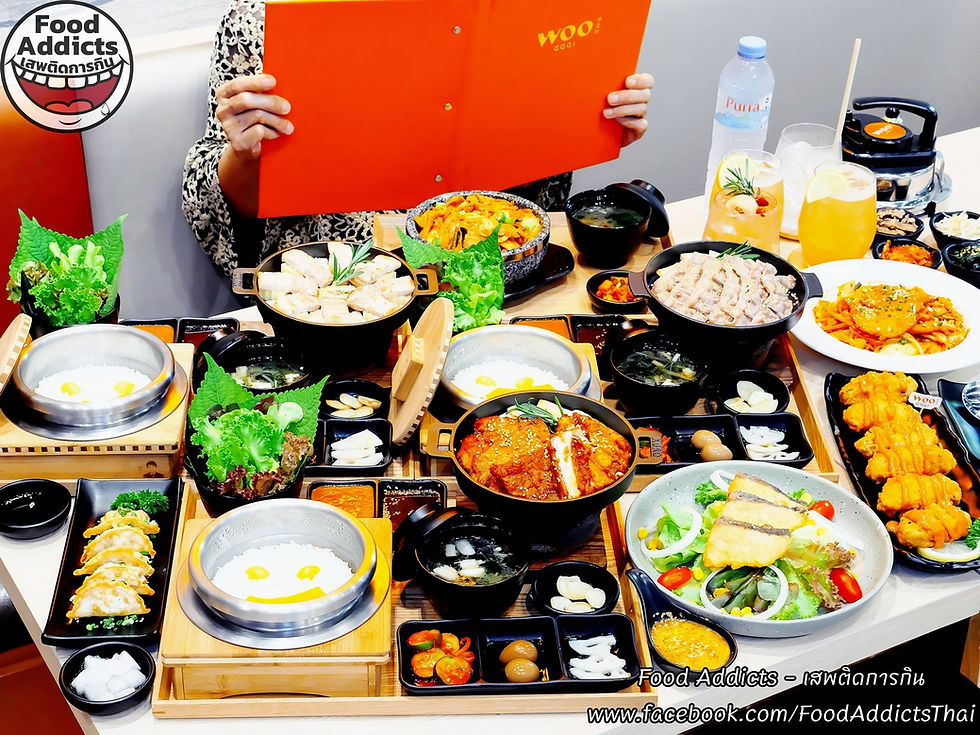 รีวิว "Woo Gogi"(เดอะมอลล์บางกะปิ) ปิ้งย่างเกาหลีไร้ควันและข้าวหุงหม้อ ...