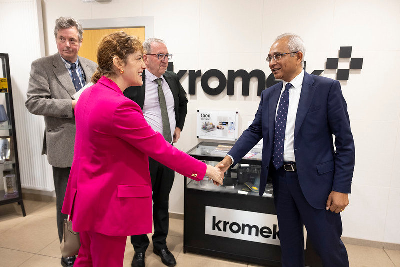 Treasury minister visits NETPark