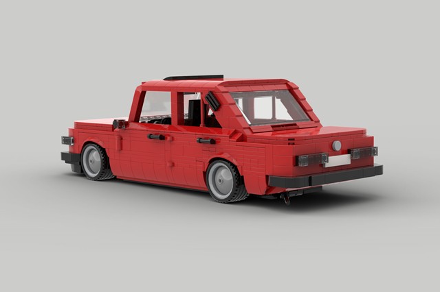 LEGO MOC Wartburg 353 Limousine 1985-1988 Deep Variant by Brixxbert ...