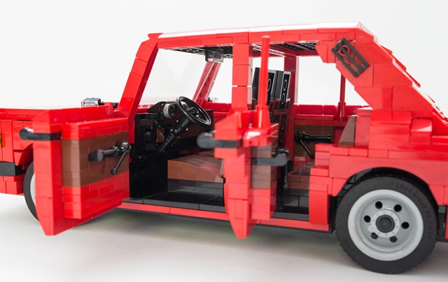 LEGO MOC Wartburg 353 Limousine 1985-1988 by Brixxbert | Rebrickable ...