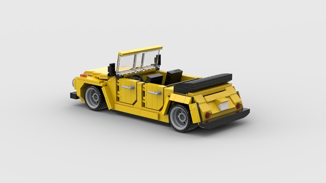 LEGO MOC VW Typ 181 / Volkswagen Thing Yellow by Brixxbert ...