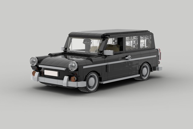 LEGO MOC VW Typ 3 1600 Varaint Black by Brixxbert | Rebrickable - Build ...