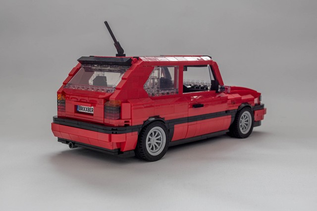 LEGO MOC VW Golf MK3 GTI / VR6 by Brixxbert | Rebrickable - Build with LEGO