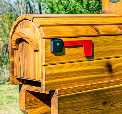 Cedar Wrapped Mailbox | All Jack's Trades