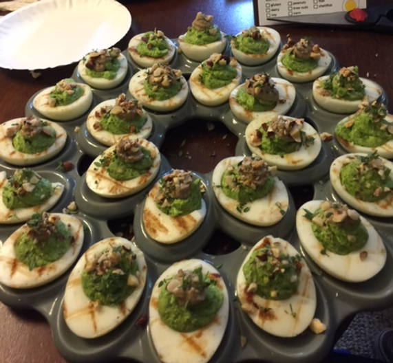 deviled egg 04: winner winner chicken liver!