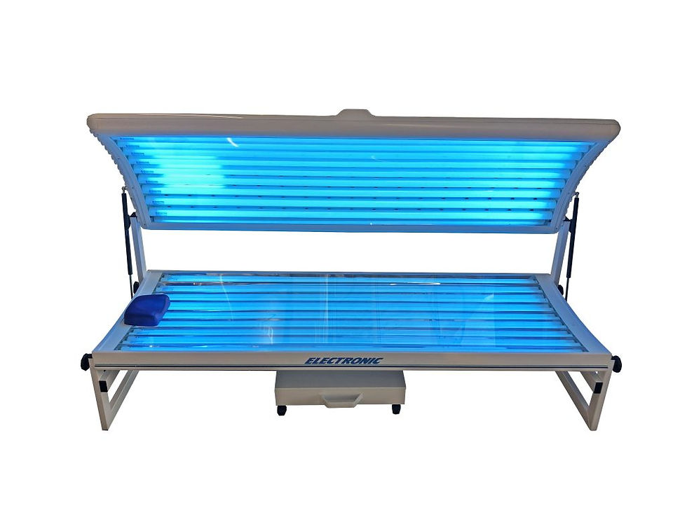 Sunbed Hire Gloucester | Elite 18 Double Unit | Anytime Sunbeds Glos