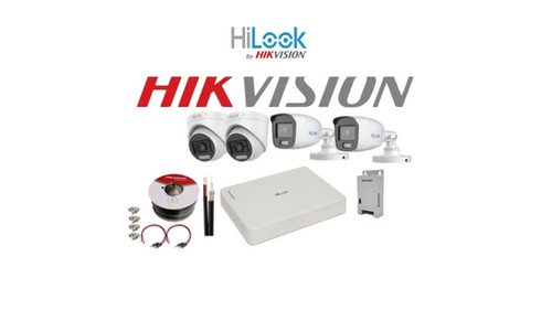 Hilook 4 Channel Cctv Full Kit | Rightdigit