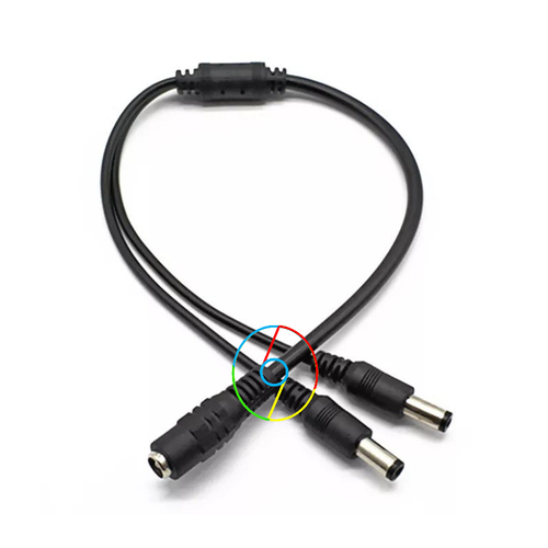 2WAYS POWER SPLITTER (1 FEMALE TO 2 MALE) | Rightdigit