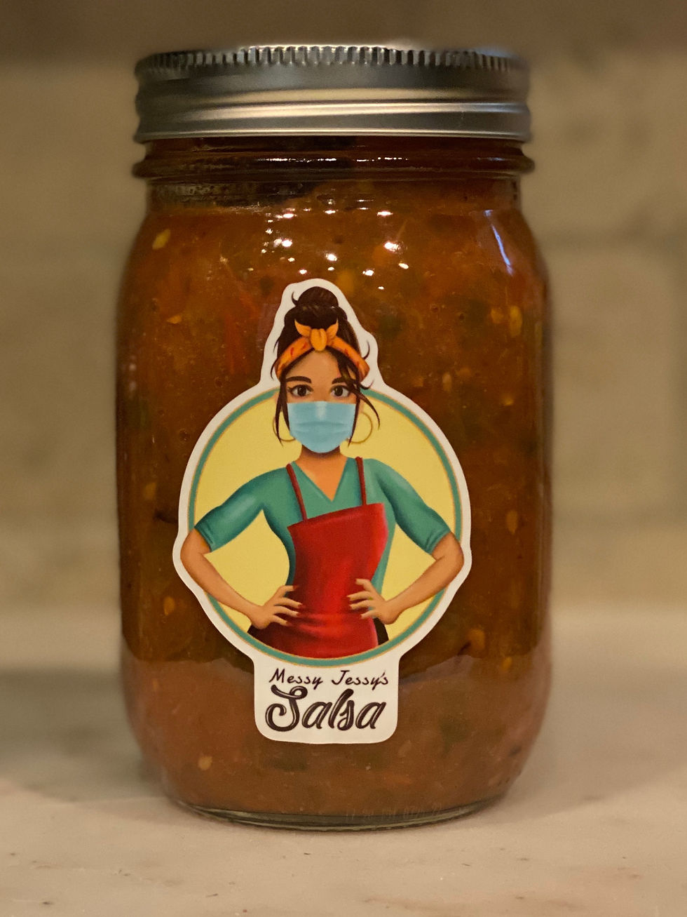 Messy Jessy's Roasted Red Salsa | MessyJessy