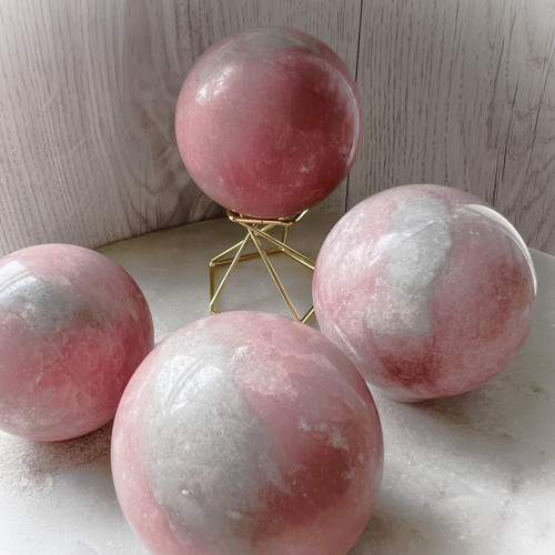 Pink Opal Sphere | Crystal Mission