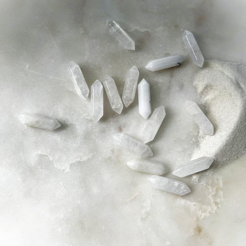 Mini Double Terminated Quartz Points | Crystal Mission