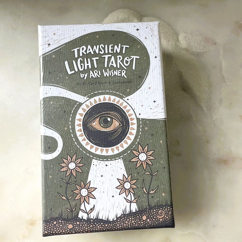 Transient Light Tarot Deck | Crystal Mission