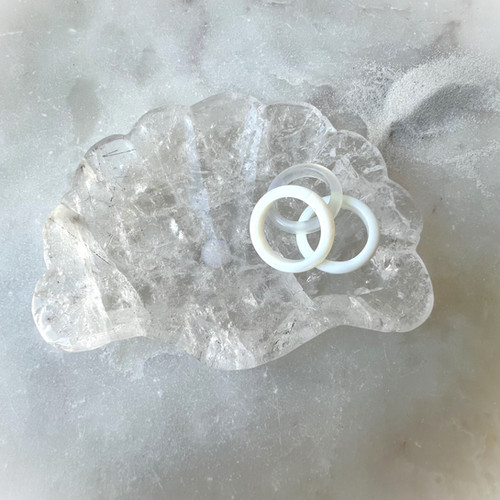 Clear Quartz Shell Dish | Crystal Mission