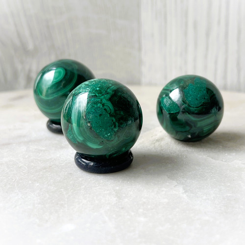 Malachite Sphere | Crystal Mission