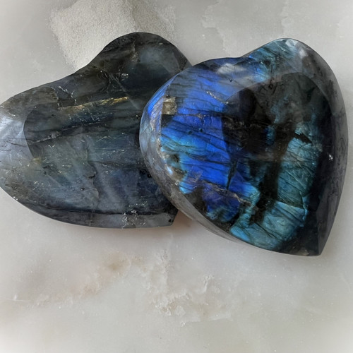 Large Labradorite Heart | Crystal Mission