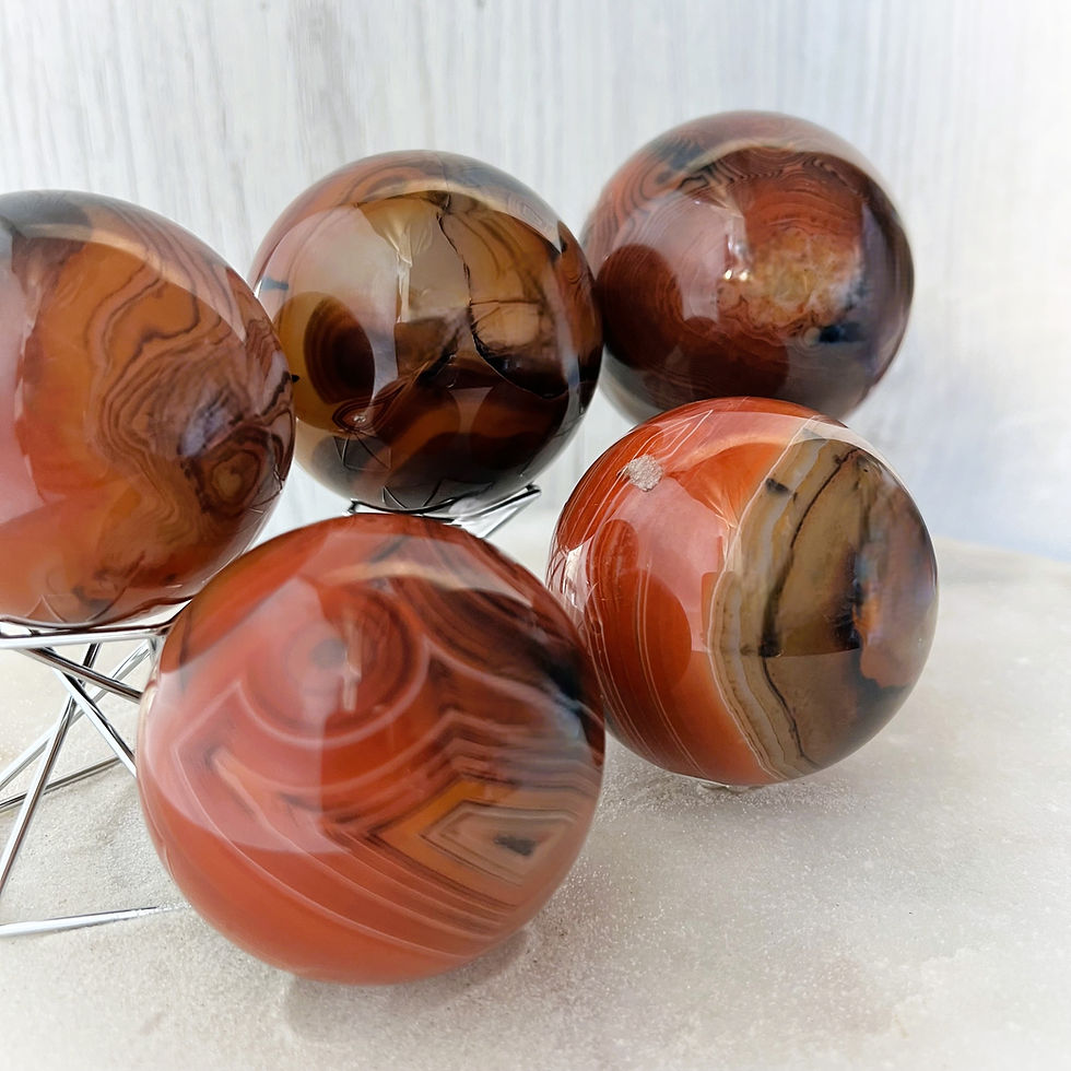 Sardonyx Sphere | Crystal Mission
