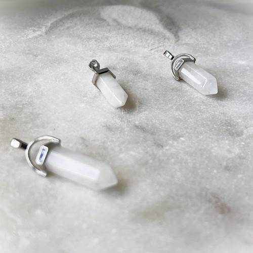 Clear Quartz Pendulum | Crystal Mission
