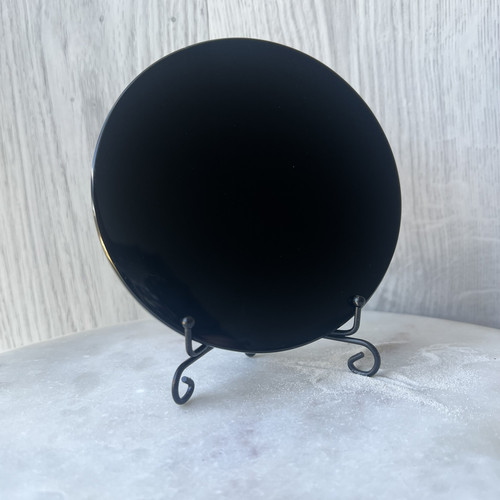 Black Obsidian Mirror | Crystal Mission