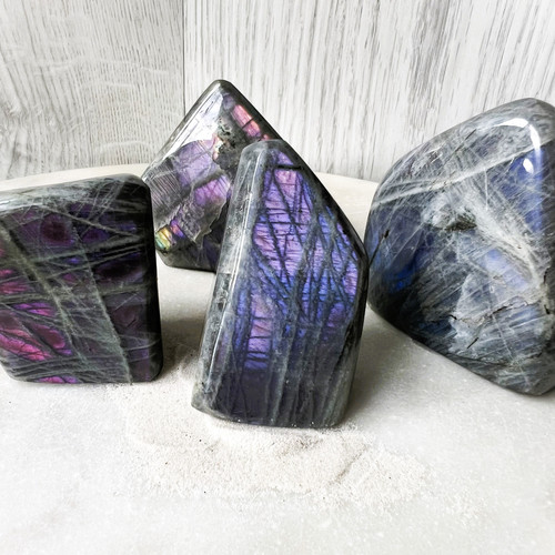 Purple Flash Labradorite Freeform | Crystal Mission