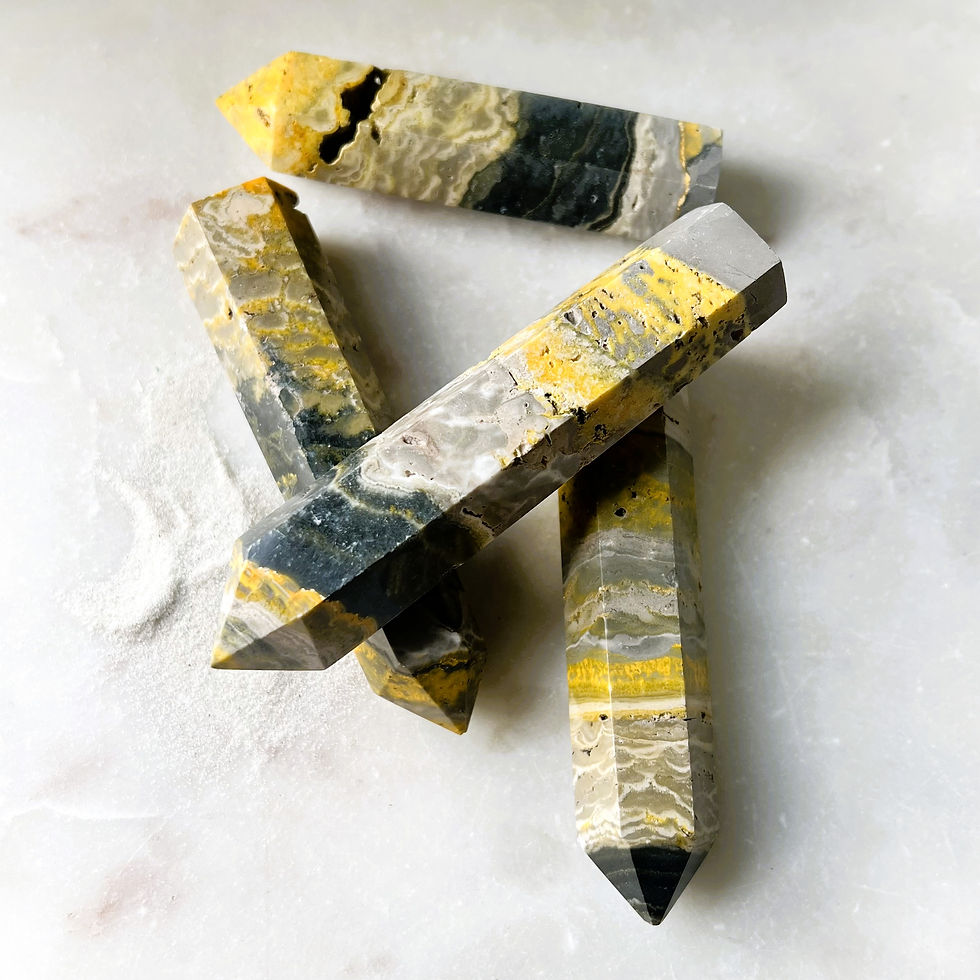 Bumblebee Jasper Tower | Crystal Mission