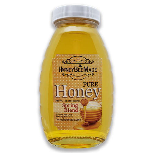 2 lb. Jar Pure Honey | HoneyBeeMade